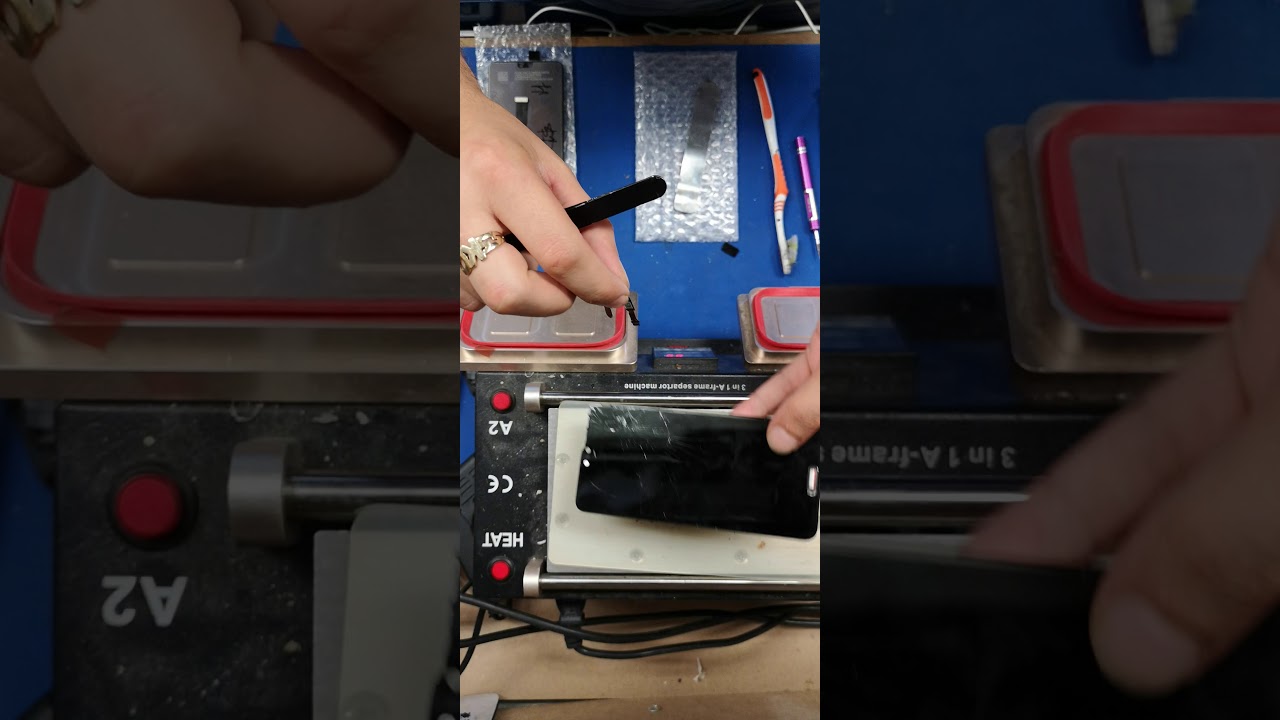 Huawei P20 Home Button Finger Print Sensor Replacement - YouTube