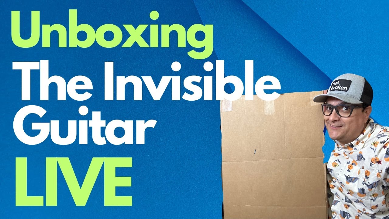 Unboxing An Invisible Guitar From The Future - YouTube