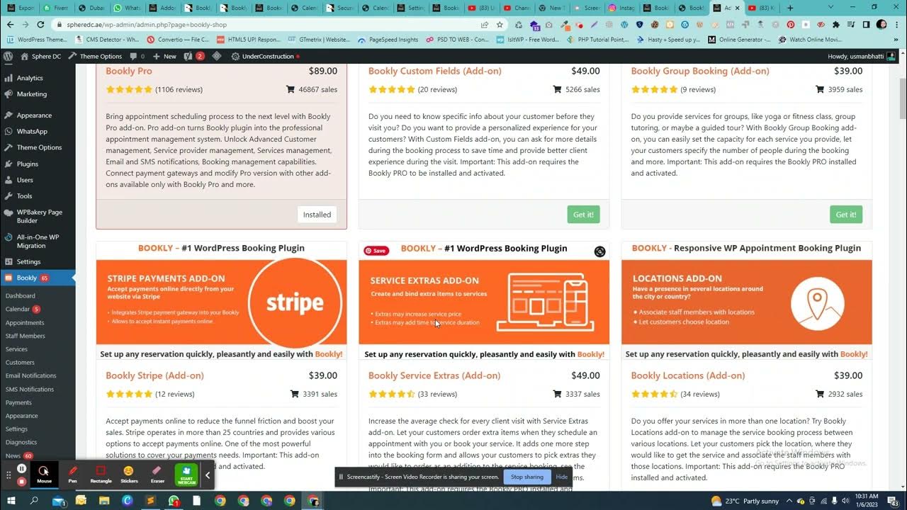 Bookly Pro WordPress Plugin setting - YouTube