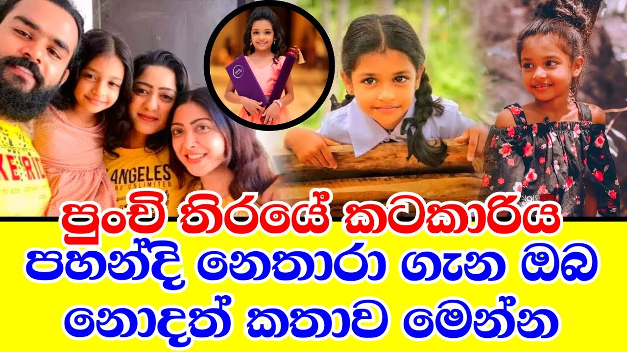 පුංචි තිරයේ කටකාරිය පහන්දි නෙතාරා ගැන ඔබ නොදත් කතාව මෙන්න.pahandi nethara - YouTube