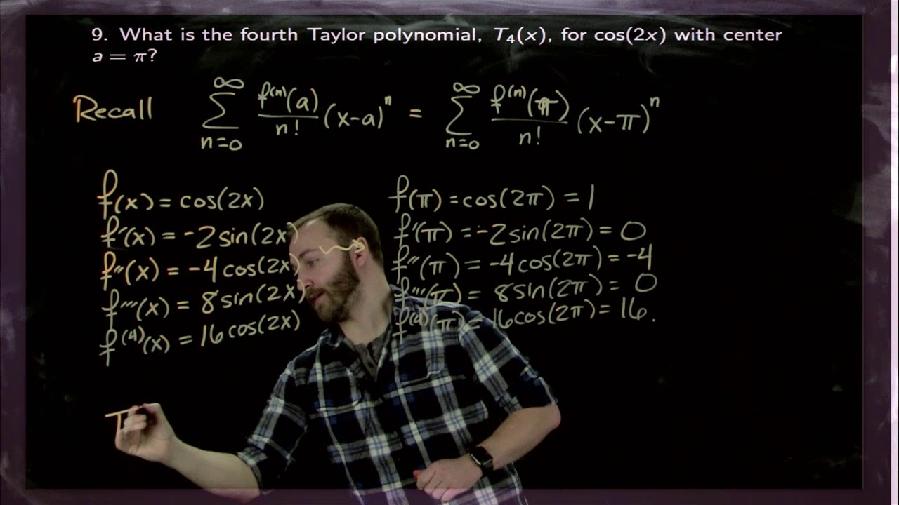 Calculus II, Practice Exam 3, Problem 9 - YouTube