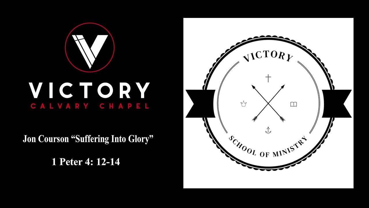 1 Peter 4:12-14 “Suffering Into Glory” Jon Courson - YouTube