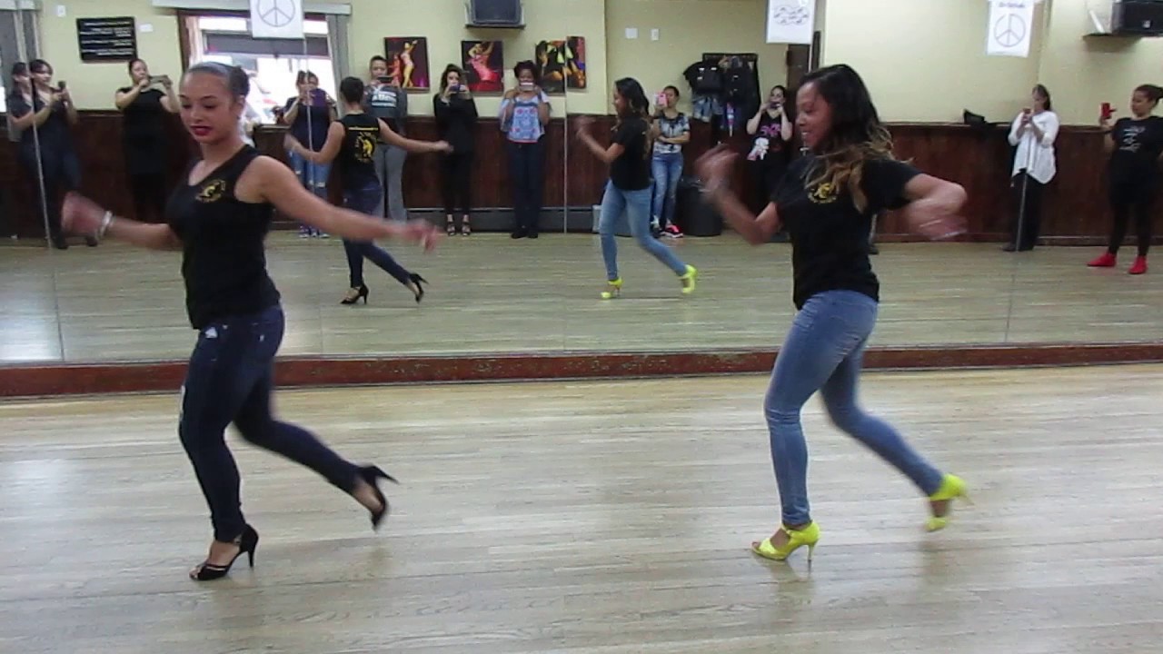 Ladies Salsa Styling Workshop - Lorenz Latin Dance Studio - YouTube