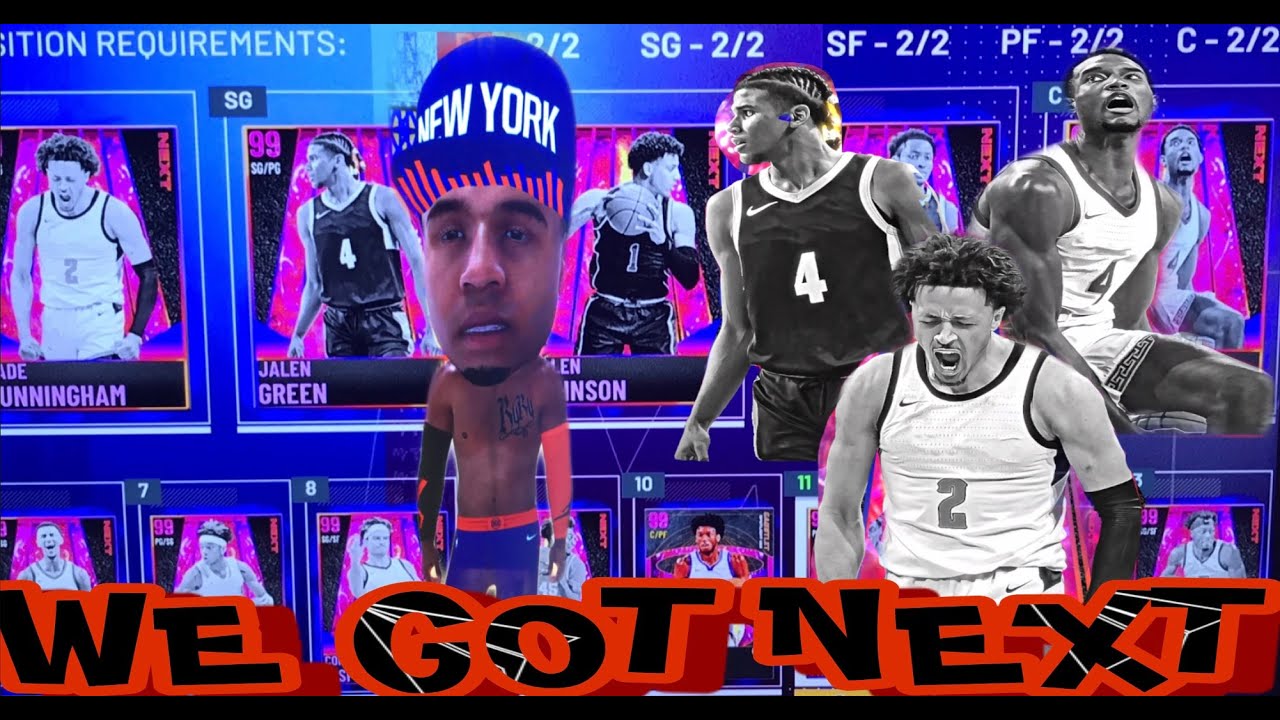 NBA MyTeam 2k22 Rookies are here on NBA 2k21 - YouTube