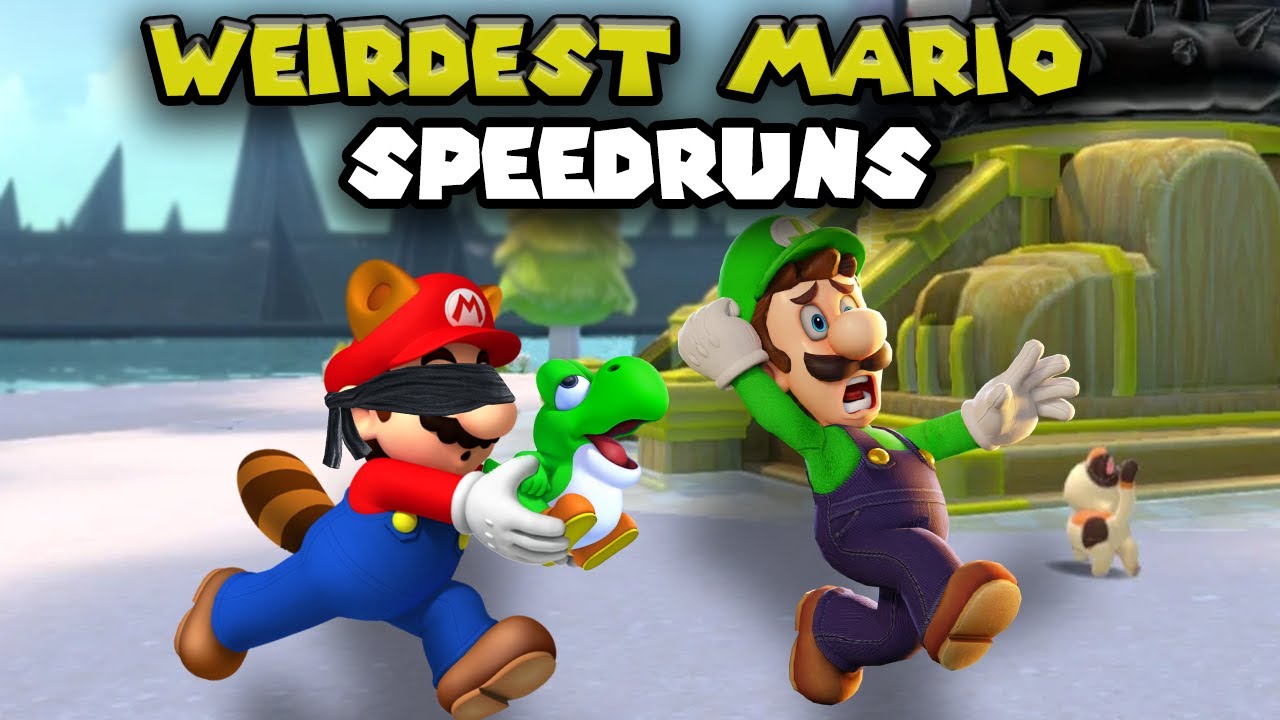 The Weirdest Super Mario Speedruns - YouTube