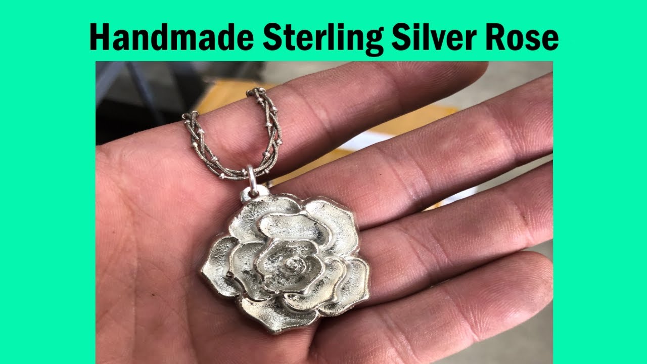 Melting Sterling Silver - Sand Casting a Silver Pendant - 2 ounces ...
