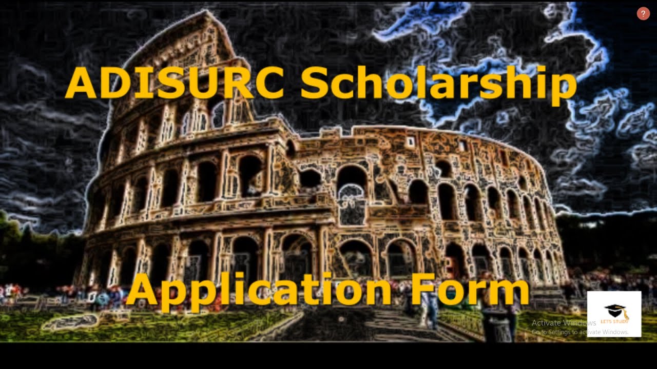 (Campania Region) ADISURC Application Form - YouTube
