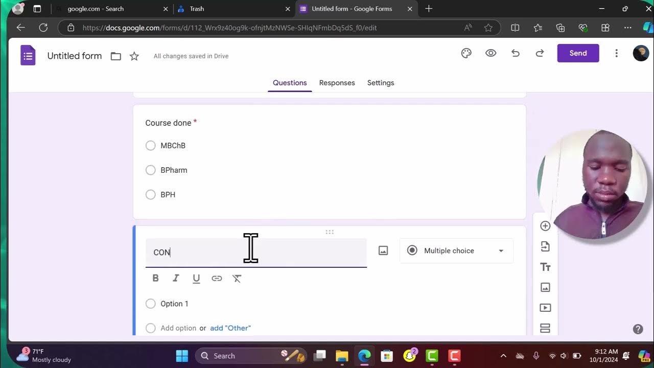 HOW TO CREATE GOOGLE FORMS - YouTube