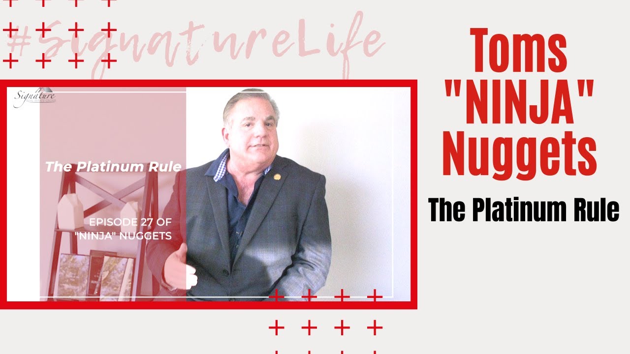 How to practice The Platinum Rule when dealing with your Client | Toms ...