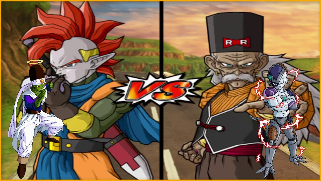 Dragon Ball Z BT3 - Tapion & Pikkon VS Dr. Gero & Mecha Frieza (All Red ...