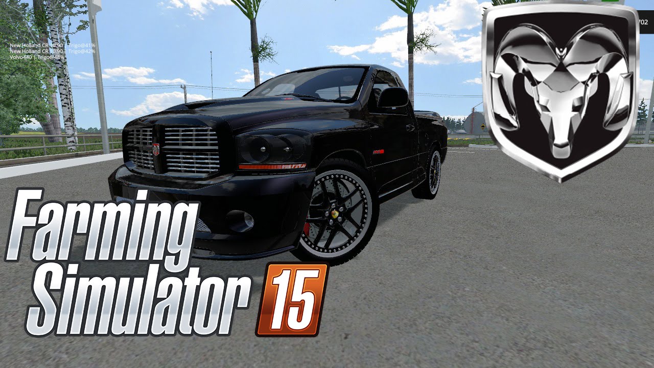 Caminhonete Dodge RAM SRT10 Tuning no Atoleiro | Farming Simulator 2015 ...