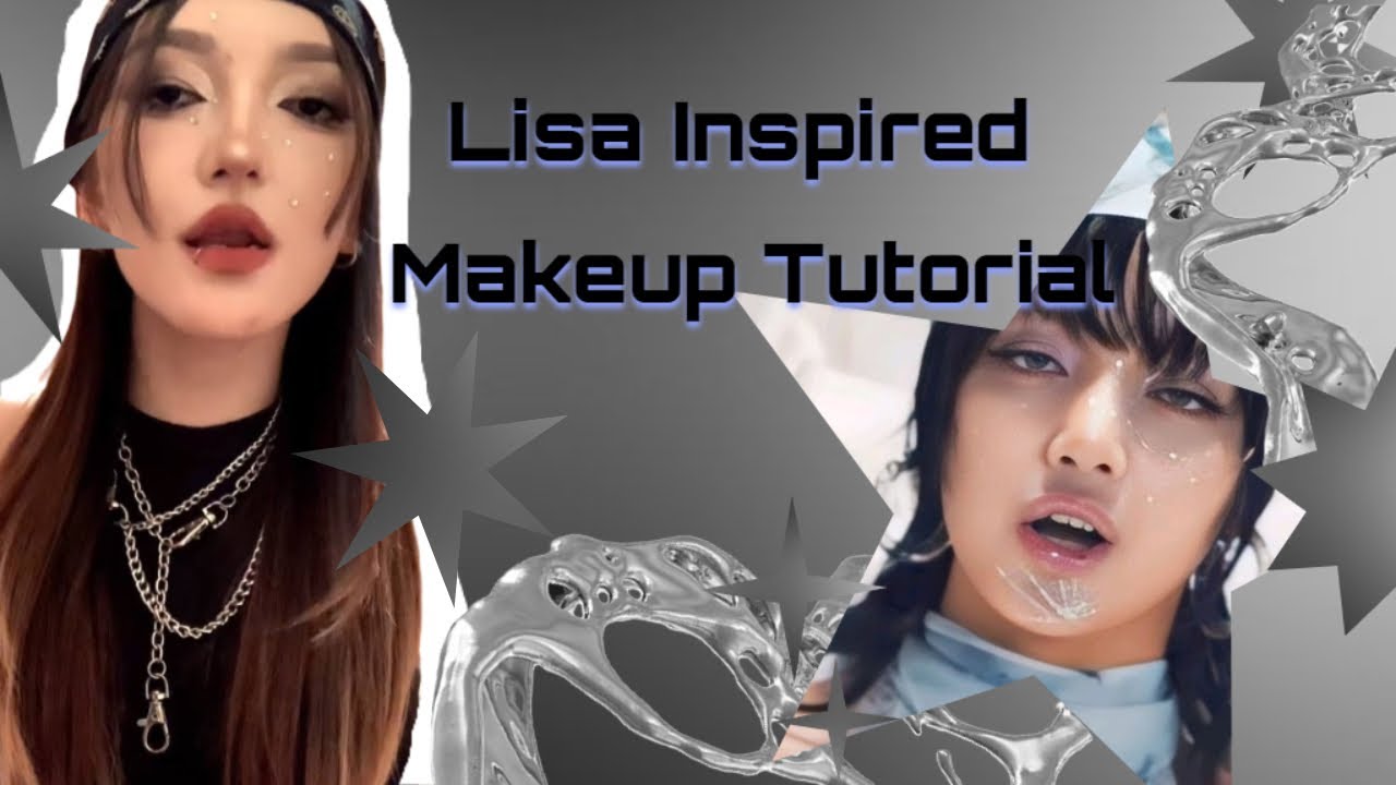 LISA 'Rockstar' Inspired Makeup Tutorial | douyin makeup look⋆౨ ...