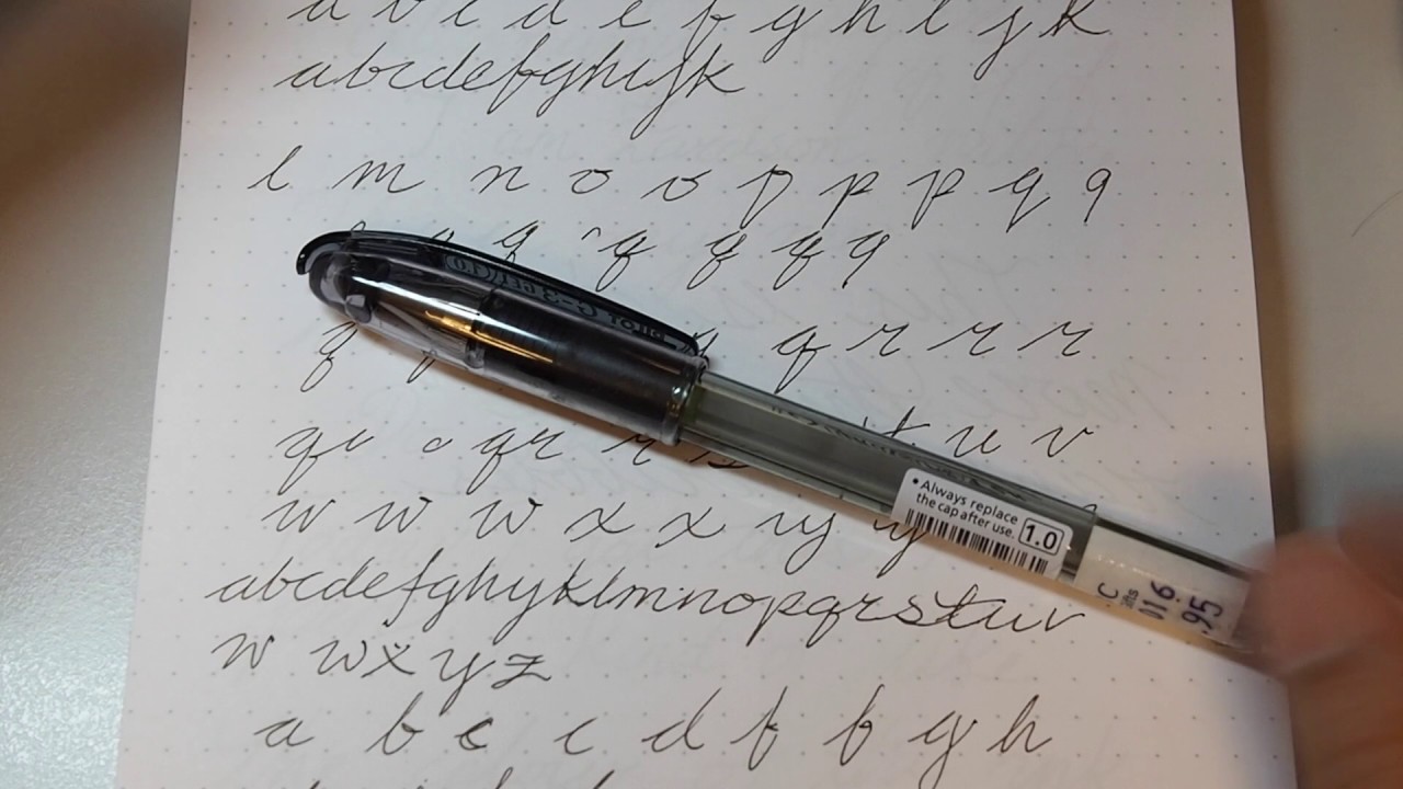 Why I became interested in fountain pens (feat. Pilot G3 Gel Pen) - YouTube