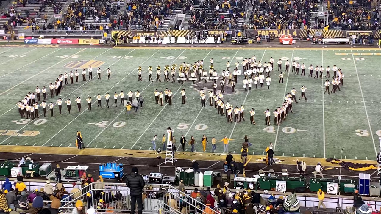 Western Thunder Marching Band Halftime Show - YouTube