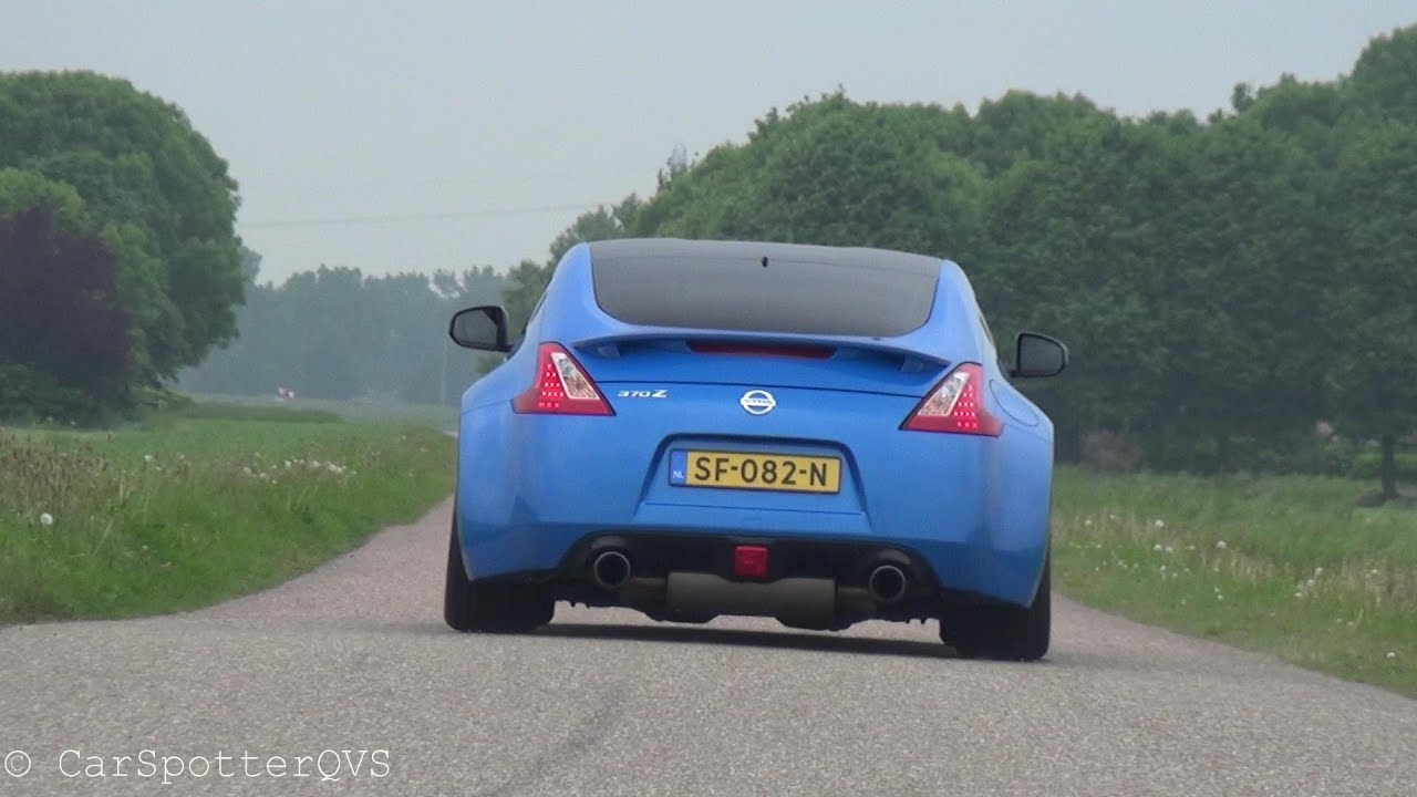 Nissan 370Z with Invidia Straight Pipe Exhaust - LOUD Accelerations and ...