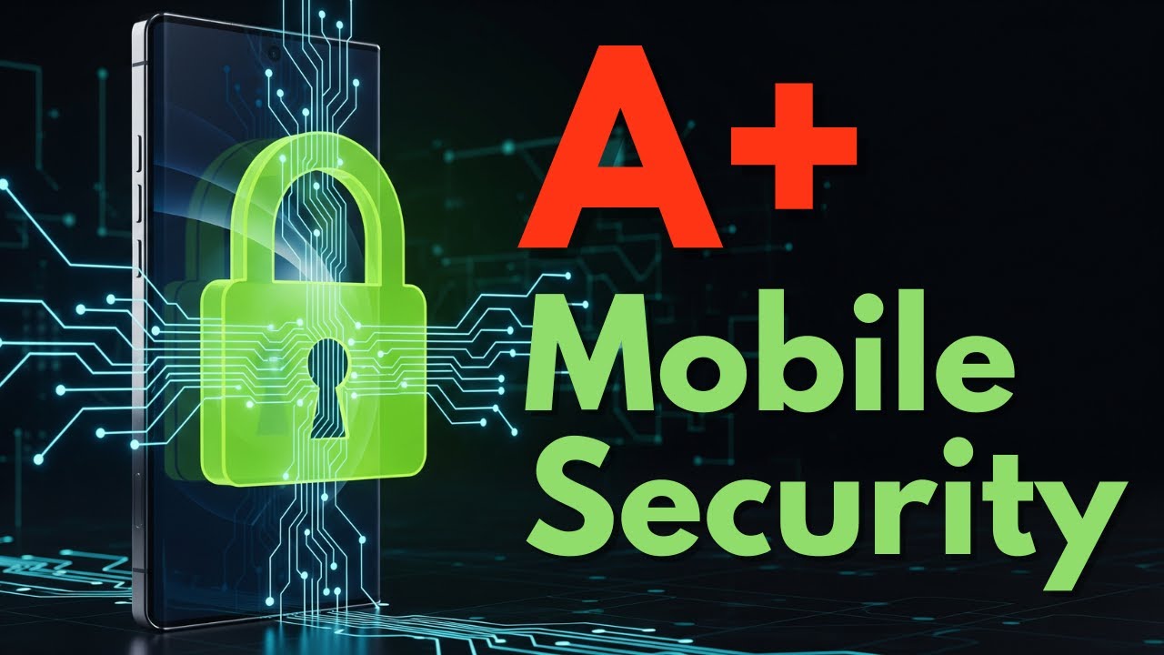 CompTIA A+ 1202 Mobile Device Security Rapid Review (Obj 2.8) - YouTube