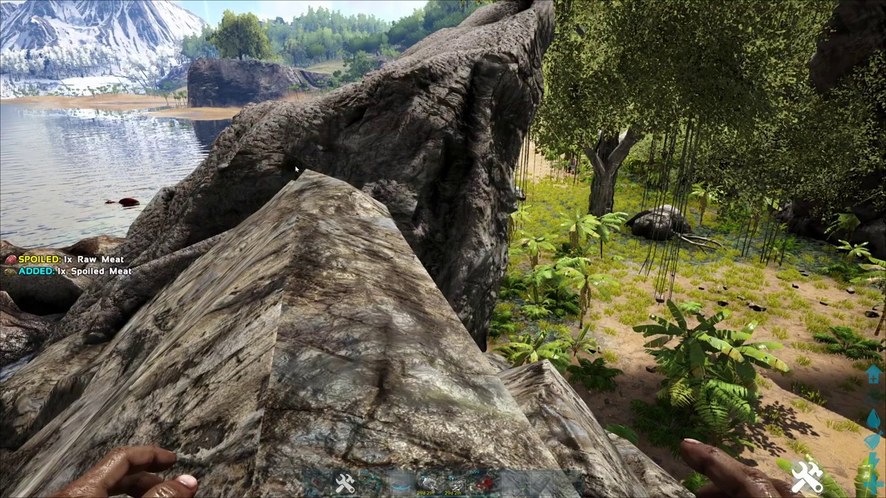 first quick ark survival evolved test - YouTube