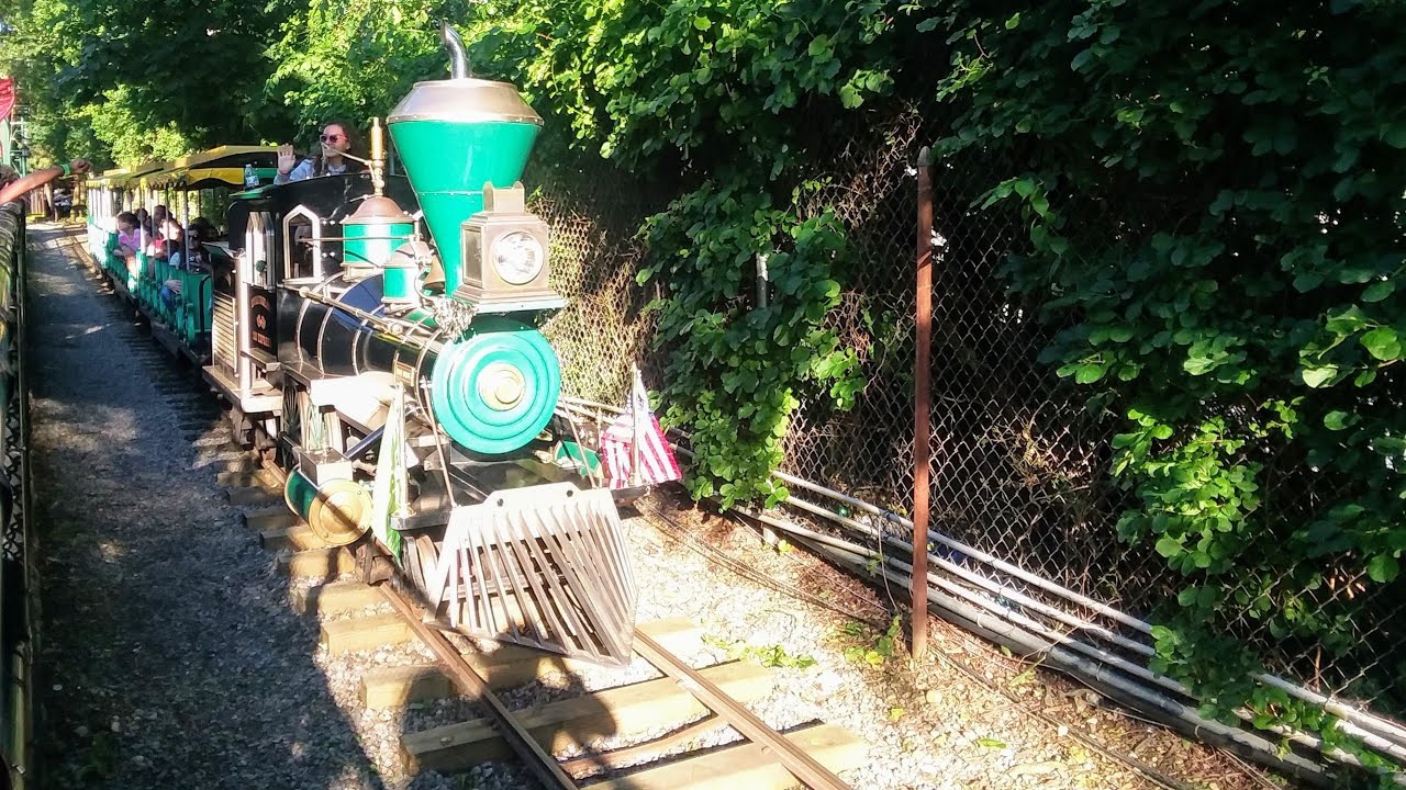 Chasing and Riding the Adventureland 110 Express - YouTube