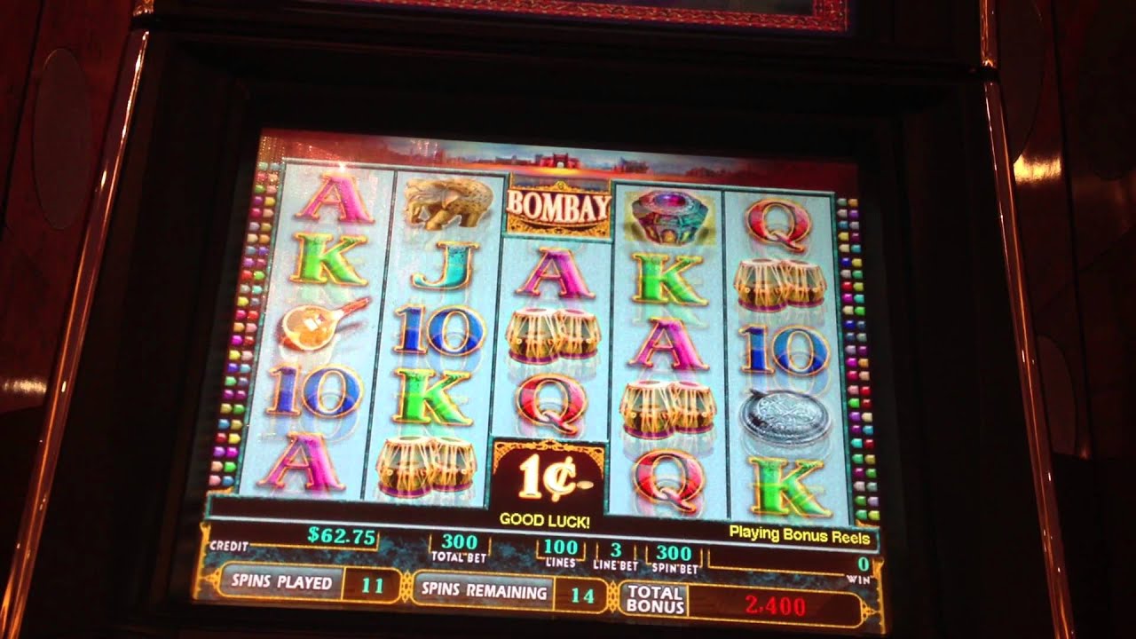 BOMBAY Slot Machine Bonus ($3.00 Bet) Parx Casino Bensalem PA - YouTube