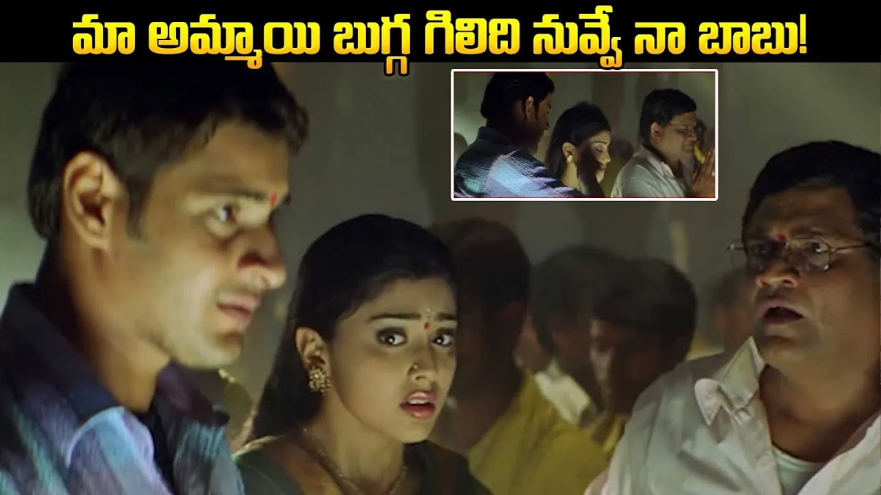 మా అమ్మాయి బుగ్గ గిలిది నువ్వే నా బాబు! | Mahesh Babu & Shriya Saran ...