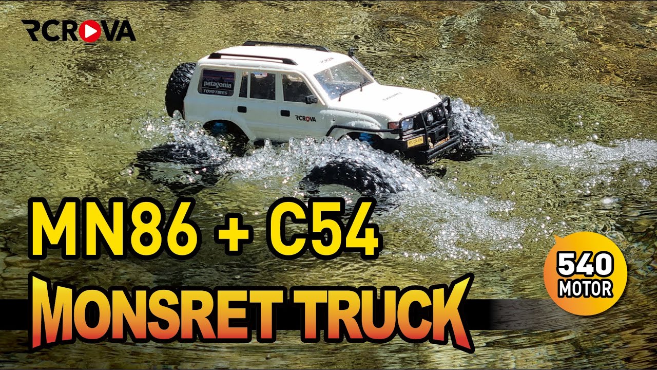 MN86+C54-1 Monster Truck [알씨카 세차하기] - YouTube