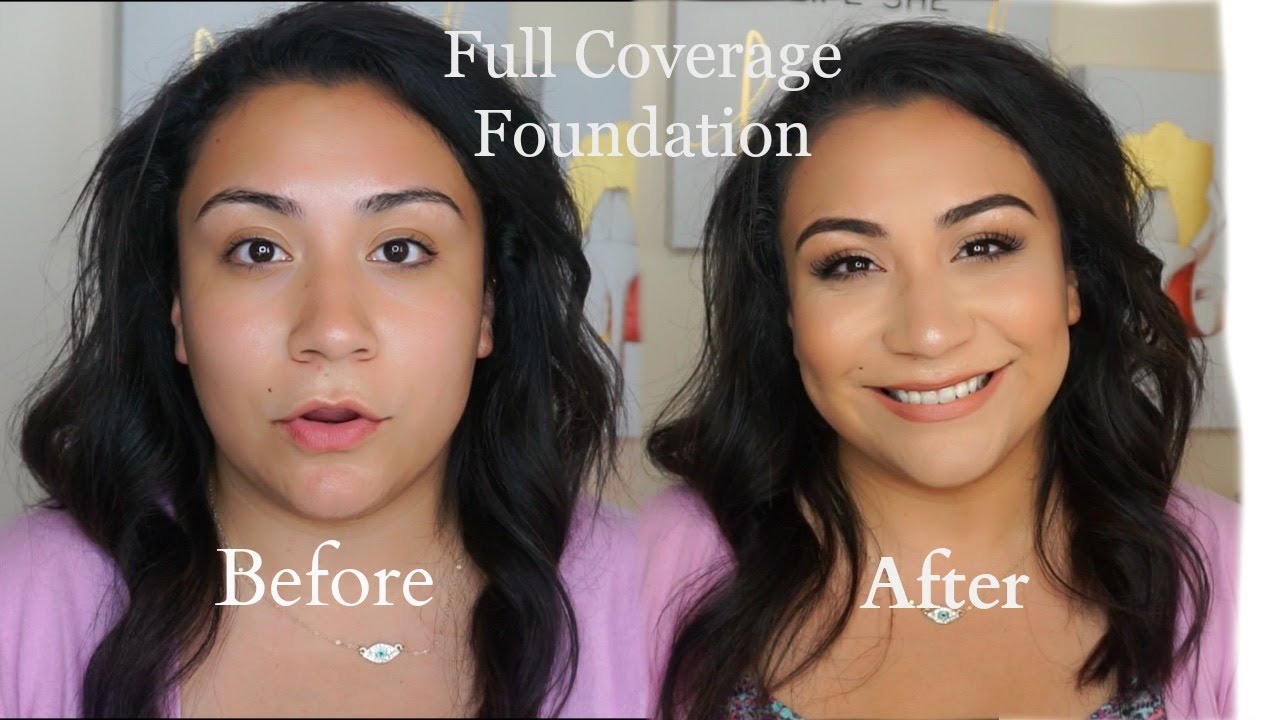 Flawless Full Coverage Foundation routine || Maria Jurado - YouTube