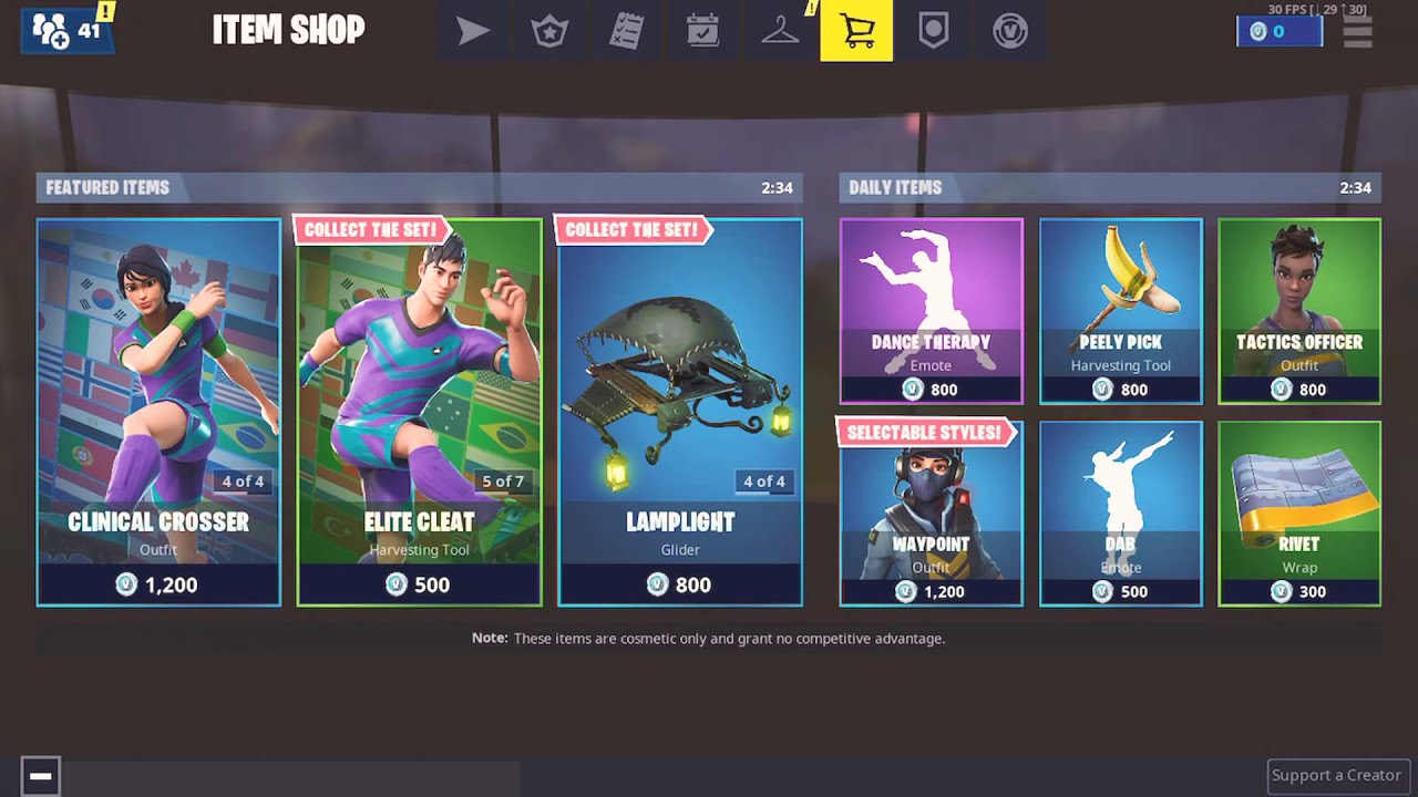 New item shop - YouTube