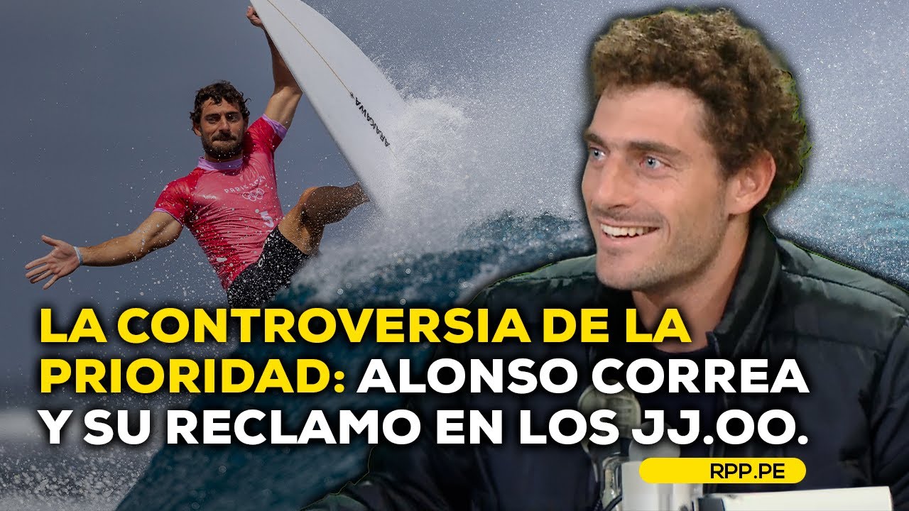 Alonso Correa, el surfista peruano que desafió a los mejores en París ...