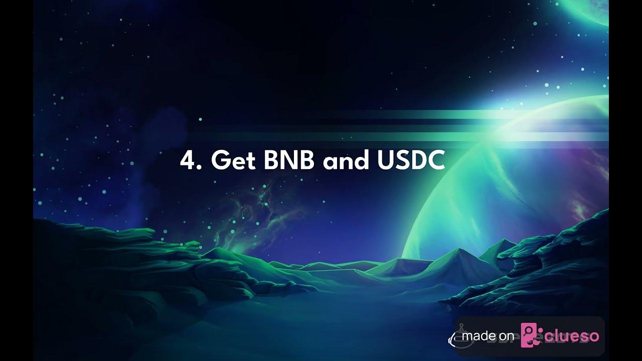 Getting BNB and USDC to Start with SuperBots (Step 4) - YouTube