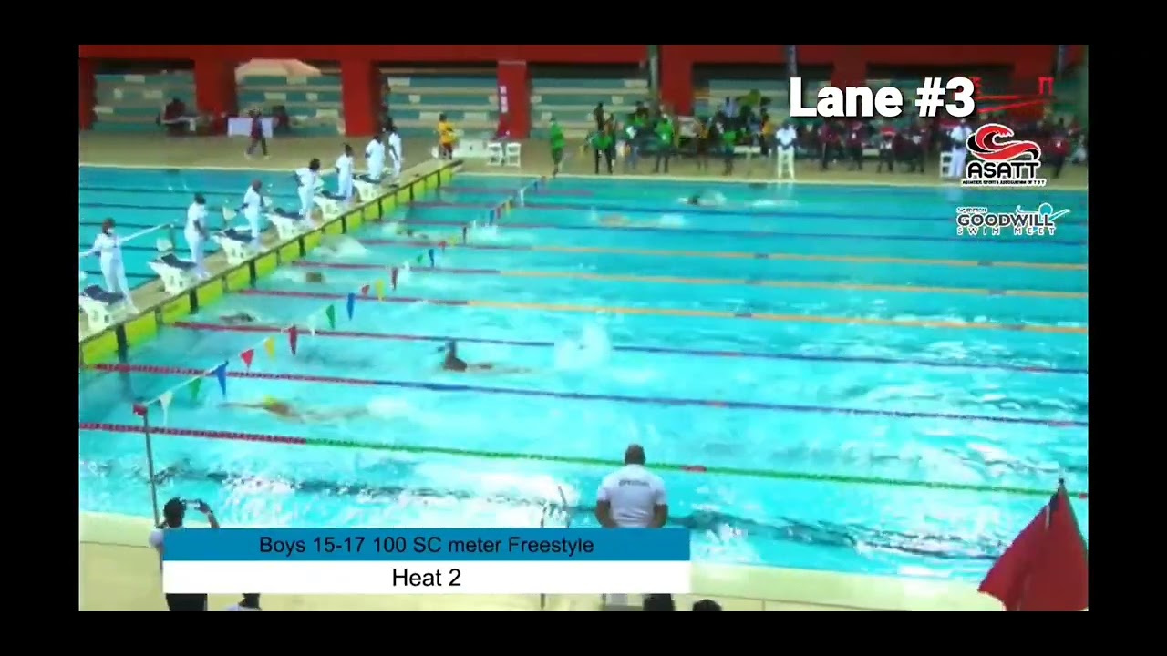 26th Edition Goodwill Games (Trinidad) 15-17 100 meter Freestyle - YouTube