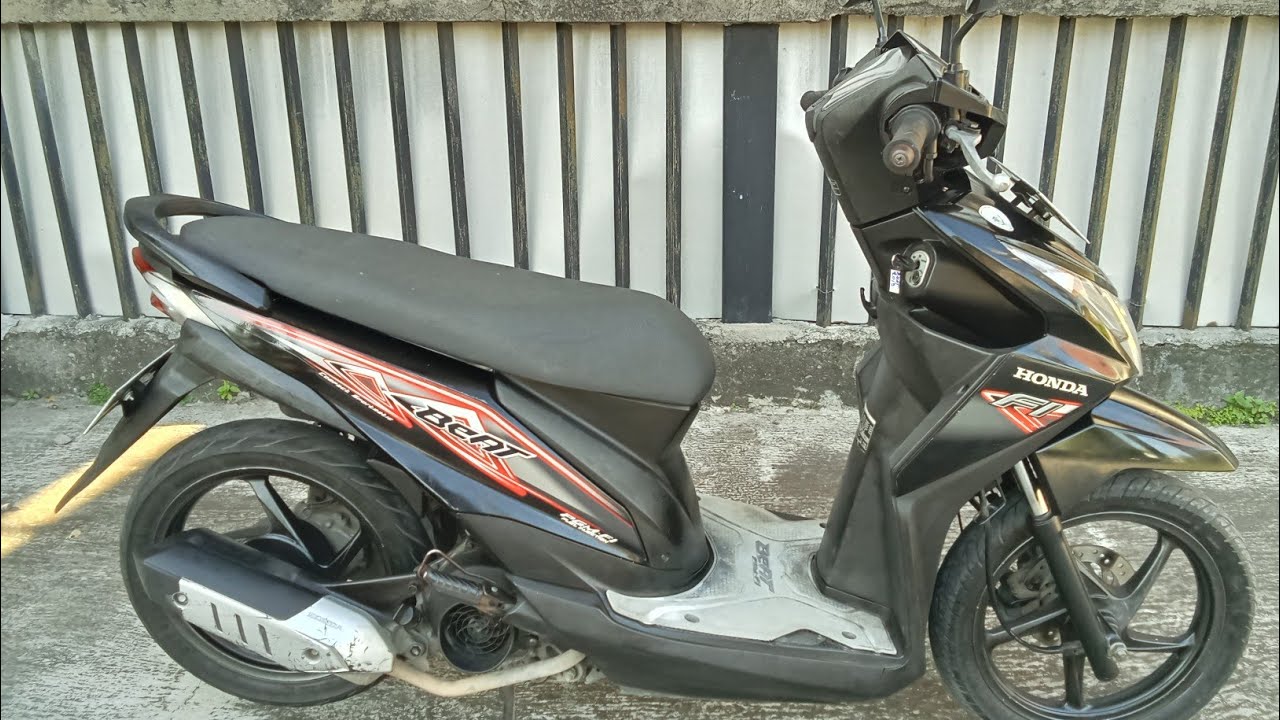 Honda beat fi injeksi tahun 2013 - YouTube
