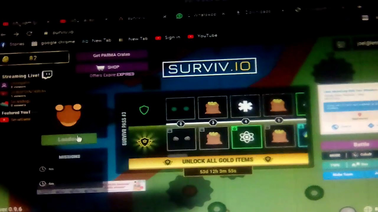 Surviv io loadout part 1 - YouTube