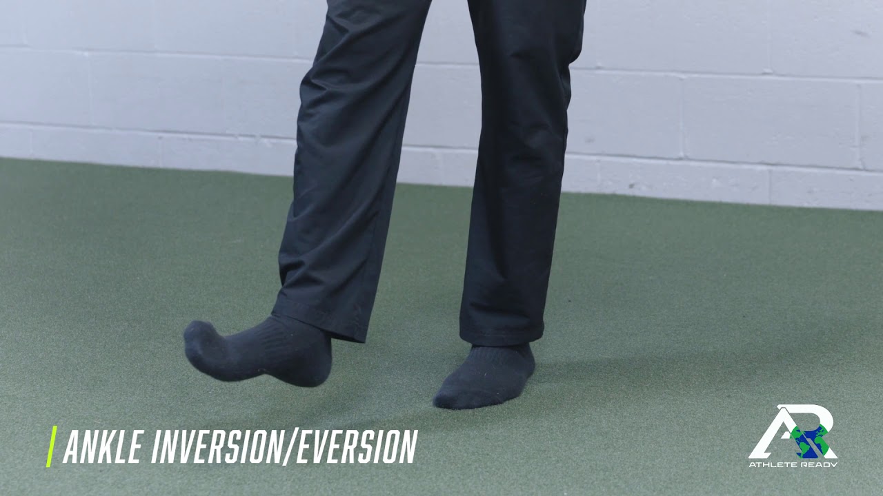 Ankle Inversion Eversion - YouTube