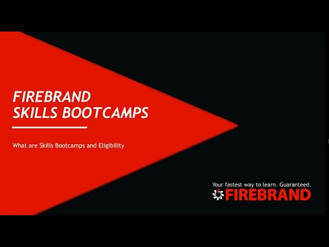 About Skills Bootcamps - Firebrand Skills Bootcamps Webinar #1 - YouTube