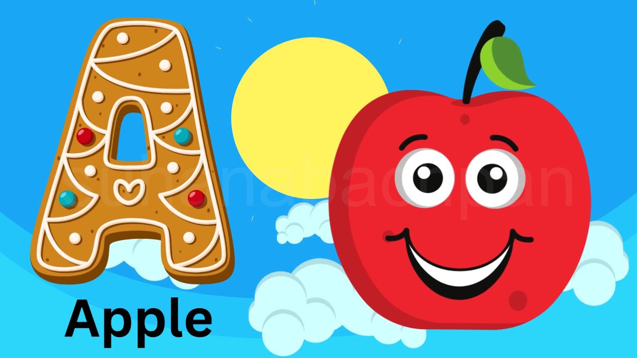 A is for Apple A A Apple / Popular Kids Learning ABC Phonics Song A to ...