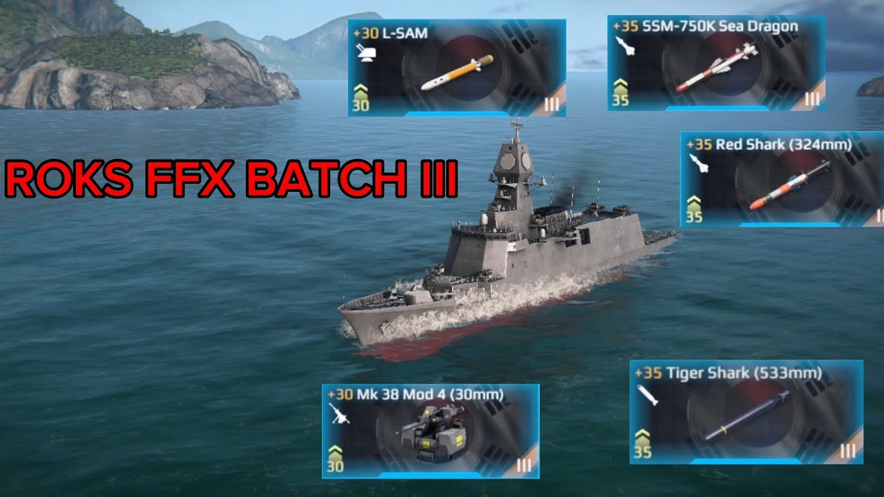 ROKS FFX BATCH III - BATTLE PASS SHIP - ALPHA TEST - MODERNE WARSHIPS ...