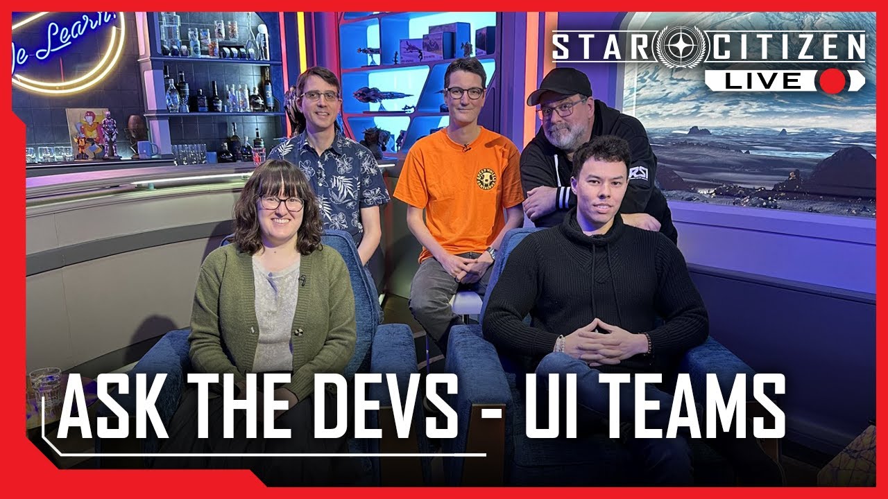Star Citizen Live: Ask the Devs - UI Teams - YouTube
