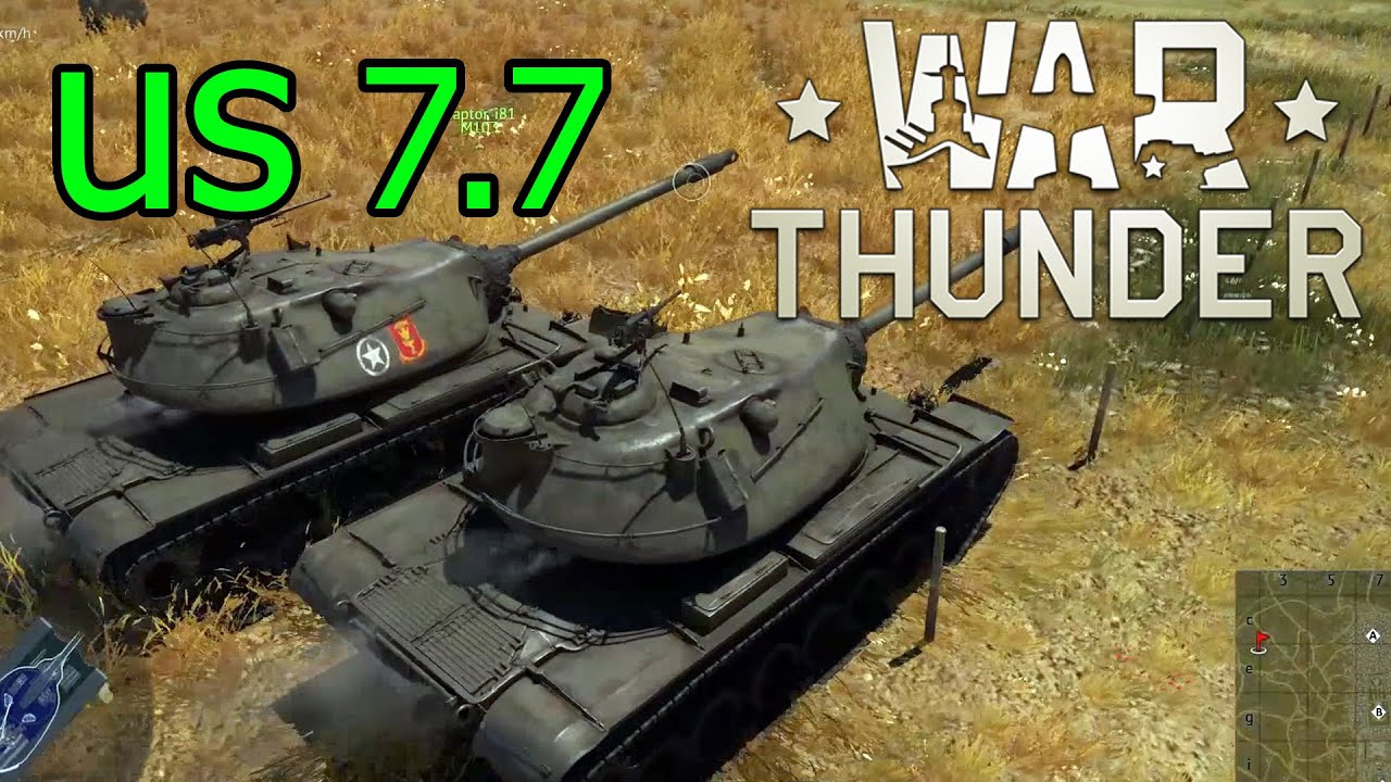 War Thunder us 7. 7 Highlights - YouTube