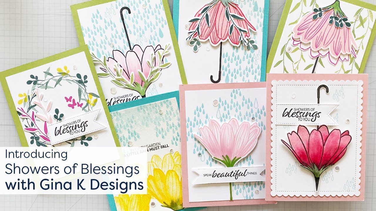 Introducing Showers of Blessings with Gina K Designs - YouTube