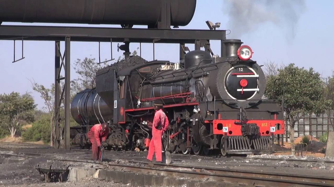 Steam of BCL(Selebi Phikwe Mine) Railway Botswana(May.2012) 1 ボツワナ・セレビ ...