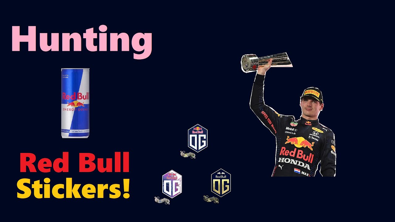 Hunting "Red Bull" stickers in CSGO for Max Verstappen - YouTube
