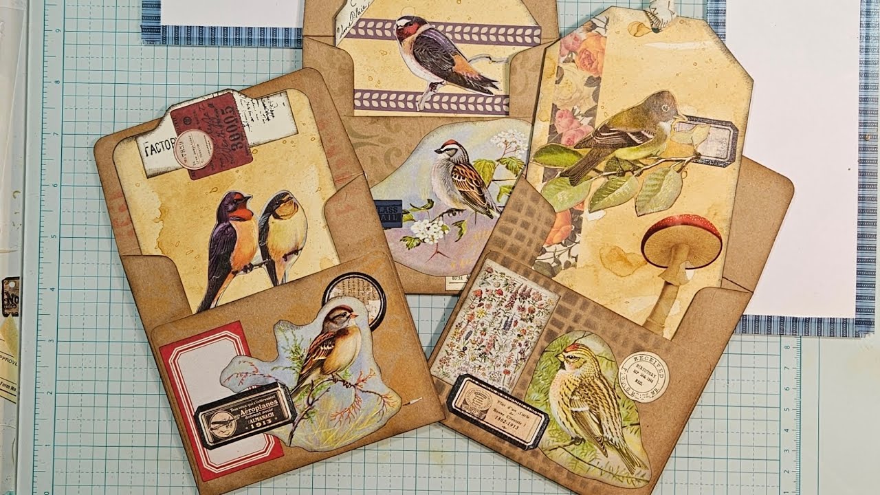 MASS MAKE coordinating TAGS & ENVELOPES - YouTube