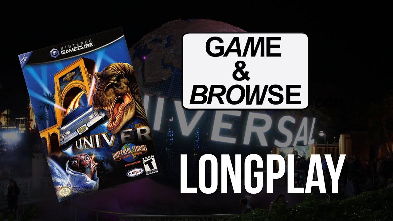 Universal Studios Theme Parks Adventure (Nintendo Gamecube) - Full Game ...