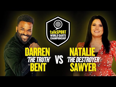 ROUND 3🎯 Darren 'The Truth' Bent v Natalie 'The Destroyer' Sawyer |  talkSPORT Darts LIVE! 🔥