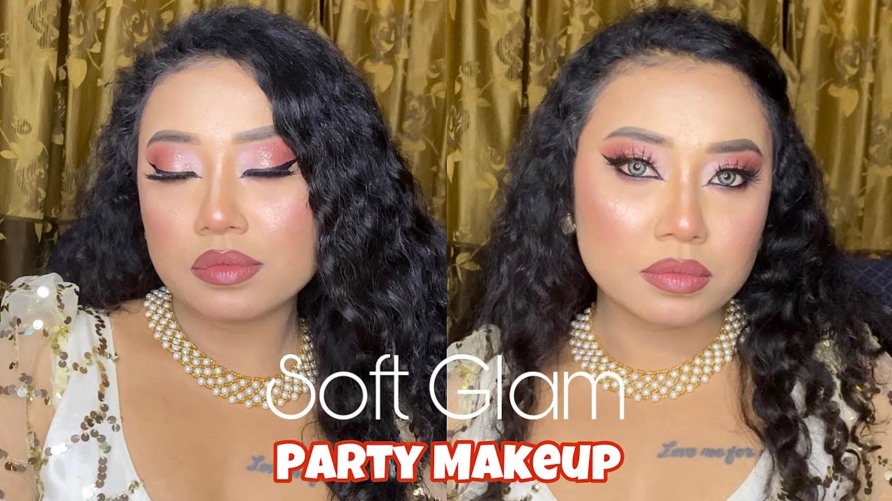Simple and Easy Party Makeup Tutorial💖 | Long Lasting Makeup ...