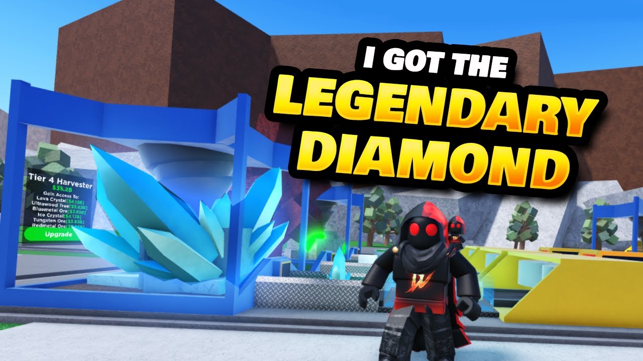 Got Legendary Diamond in Factory Simulator - YouTube
