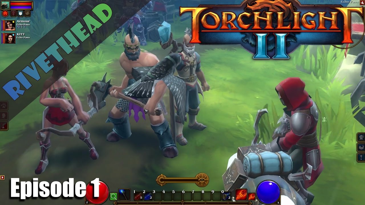 Torchlight 2 (Modded-Multiplayer) - E1 - "Wait? I'm Armour's dad now?" - YouTube
