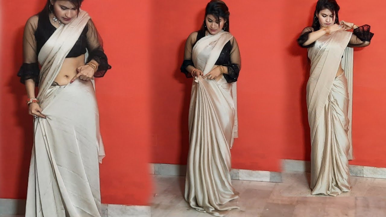 How To Wear Saree for Beginners | Easy Saree Draping Tutorial | Easy ...