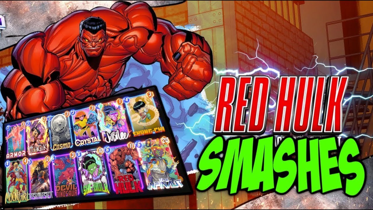 Marvel Snap: Is THIS Ross + Red Hulk deck the best? Marvel SNAP Guide ...