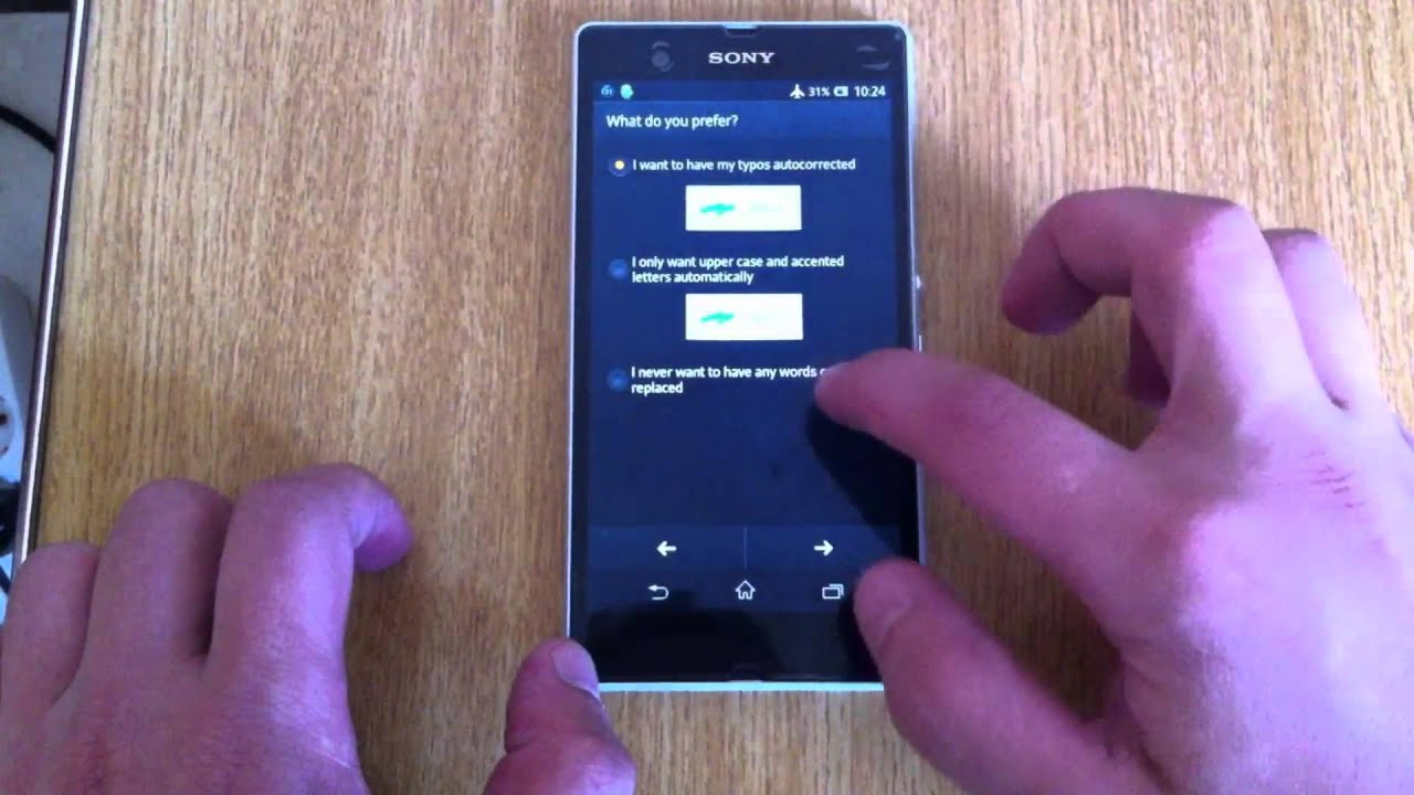 Xperia Z - how to activate the smilies (Emoticons) - YouTube